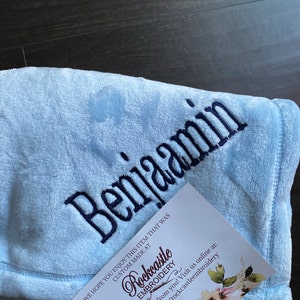 Baby Blanket With Full Name Birth Date Weight Inches & Time | Etsy