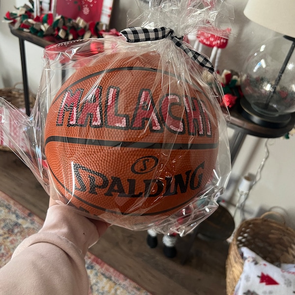 Personalized Standard Size Basketball Custom Hand Painted Basketball ...