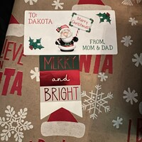 CHRISTMAS TREE LIGHTS Address Labels 1, Personalized - Etsy