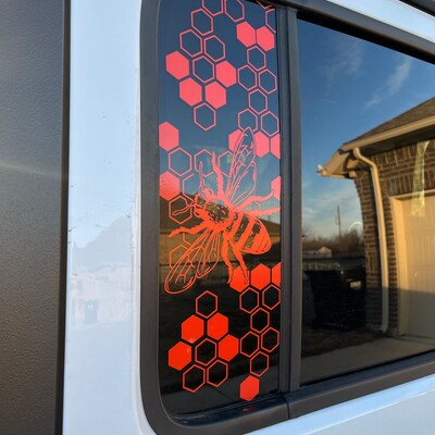 Bat Car Window Decals Quarter Panel Window Large Pattern Decal Custom ...