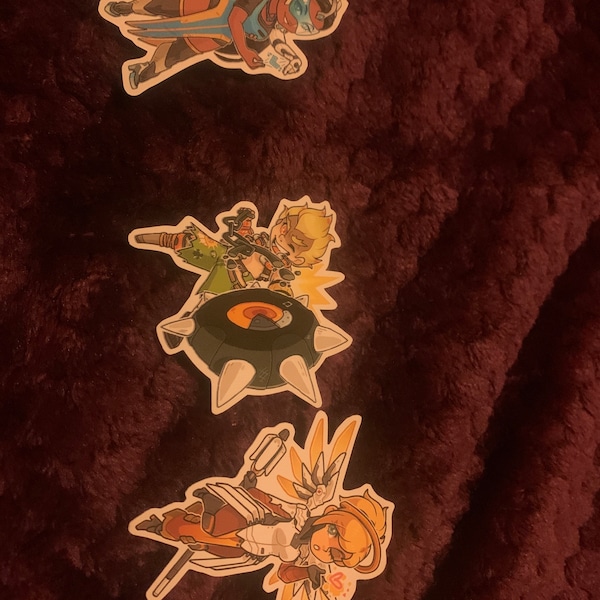 Overwatch Vinyl Stickers - Etsy