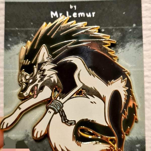 Lycaon, Fennec Fox, Dhole & Coyote - BADGE / MAGNET - Animal ...