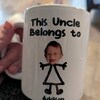 Personalized Uncle Coffee Mug, Uncle Gift From Nephew, Custom Photo Mug ...