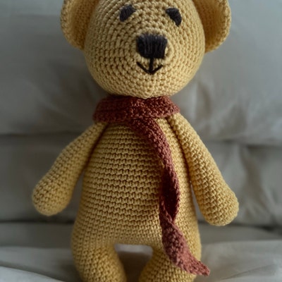 Teddy CROCHET PATTERN - Etsy