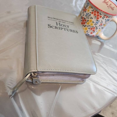 Bible Cover Jw English Bible Cover Jw Gift Elders Gifts Jw - Etsy