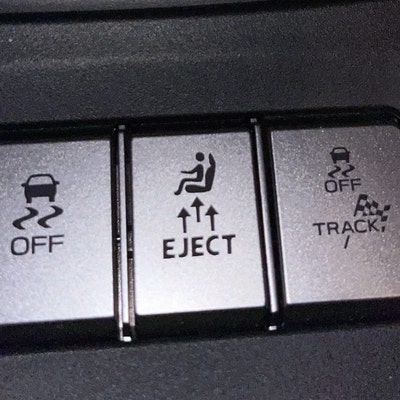 Eject Blank Button Decal Sticker for Scion FRS, Subaru BRZ, Toyota 86 ...