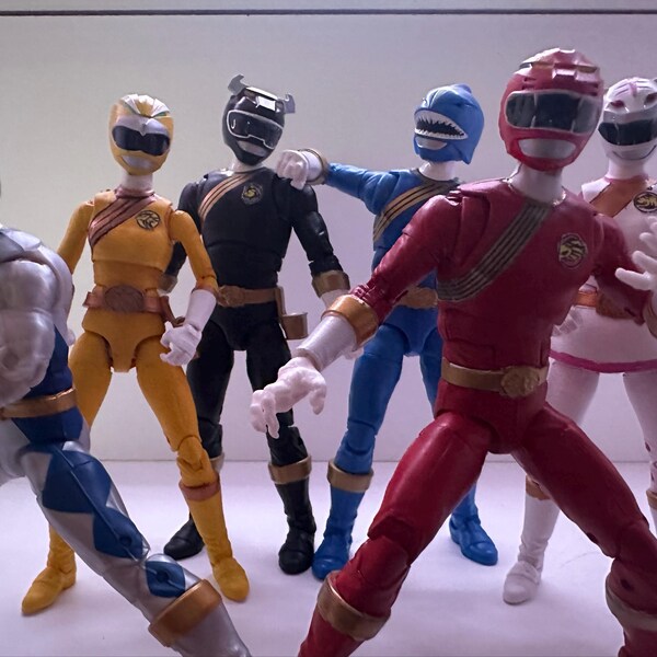 3D Printed & Painted Power Rangers Turbo Morpher / Carranger - Accel ...