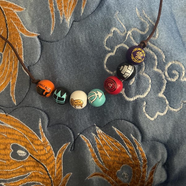 CLASP Annabeth's Camp Half Blood Bead Necklace - Etsy