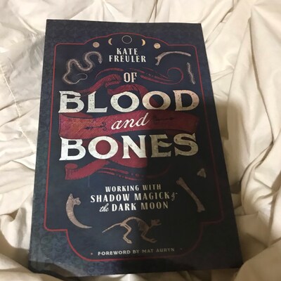 Of Blood and Bones Book Working With Shadow Magick & the Dark - Etsy