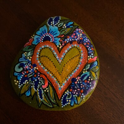 Gypsy Soul /painted Rocks/painted Stones/hippie/boho - Etsy
