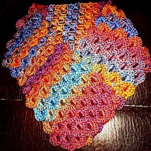 CROCHET PATTERN: Embossed Phoenix Scarf - Etsy