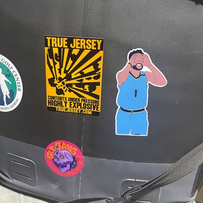 Justin Jefferson griddy Sticker - Etsy