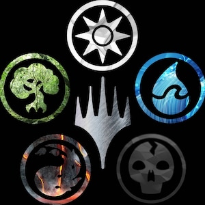 Magic the Gathering Silhouette SVG/DXF/PNG - Etsy