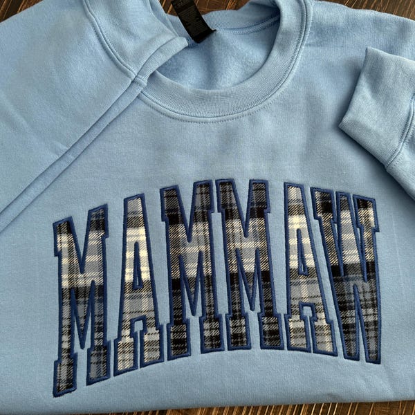 Chenille Yarn Script Font Applique Embroidery Seven Sizes 2, 3, 4, 5, 6 ...