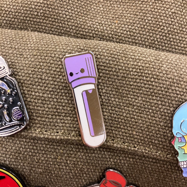 Phlebotomy Enamel Pin, Nurse Enamel Pin, Laboratory Science Pin, MLS ...