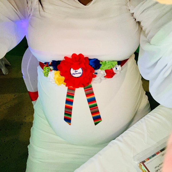 A Muchachito is on the Way Baby Shower Sash/fiesta Mom to Be Sash ...