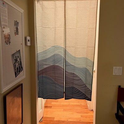 Japanese Koi Fish Noren Japanese Noren Door Doorway Curtain - Etsy