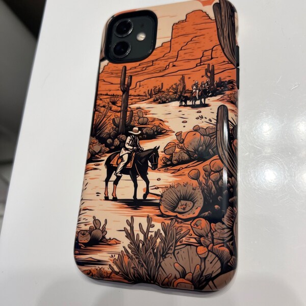 Western Cowboy Phone Case Rodeo Cover for iPhone 15 15 Plus 15 Pro Max ...