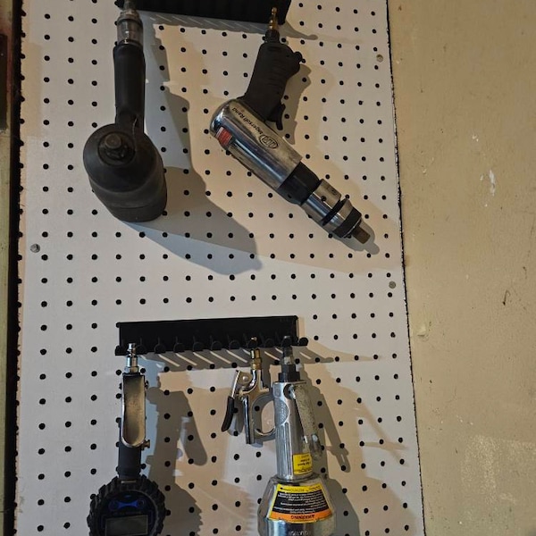 Pegboard Airtool & Vise-grip Holder - Etsy