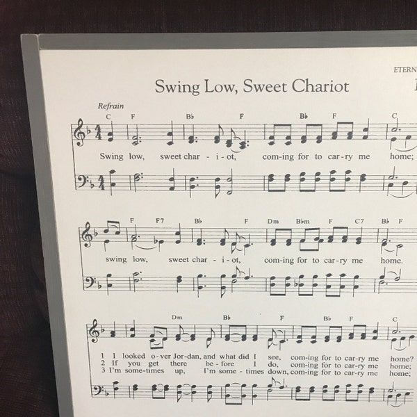 Amazing Grace Sign | Song Lyric Gift | Amazing Grace Sheet Music Sign ...