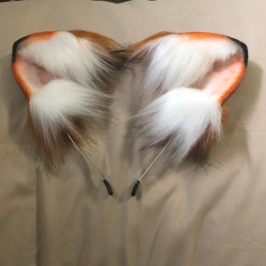 22 Inch Pink Wolf Tail-wolf Ears-role Playing-animal Ears | Etsy