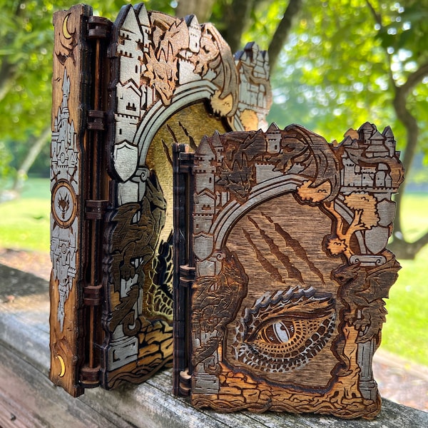 Dragon Book Box Mini Plan. 3mm, 1/8inch (3.175mm), 3.6mm, 4mm, 4.5mm ...