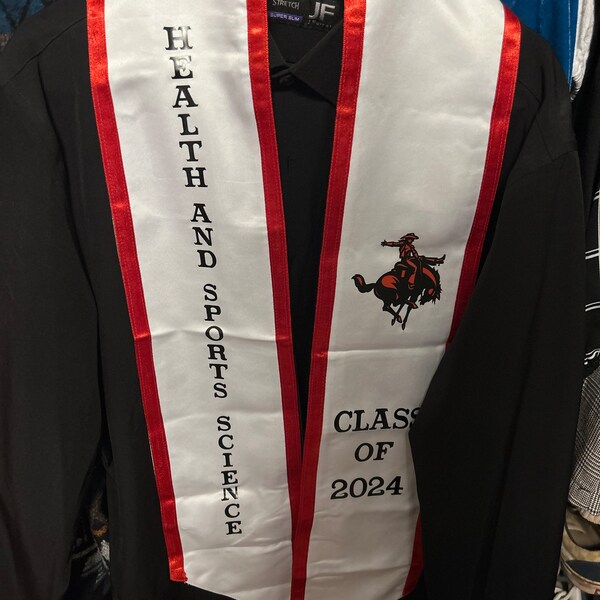 Personalized Sash Graduation Stoles Customized Graduation Sash Custom ...