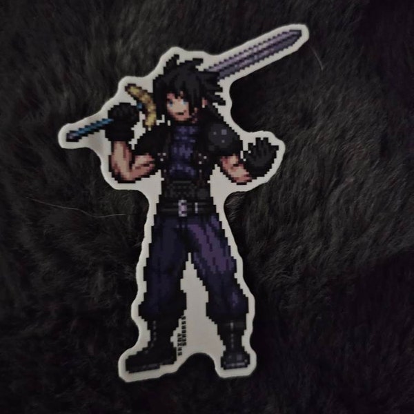 Final Fantasy VII Remake Pixel Art Stickers | Cloud Strife, Sephiroth ...