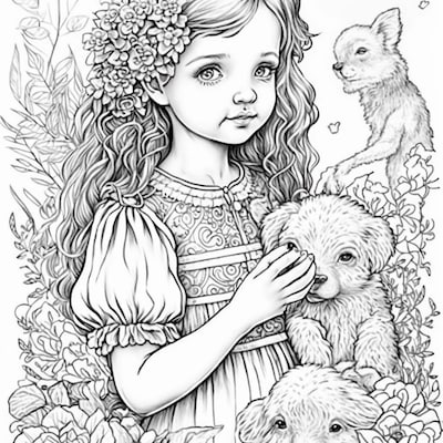 Fairy Tale Fun: Vol 2 of A 100 Page Coloring Book for Adults and ...