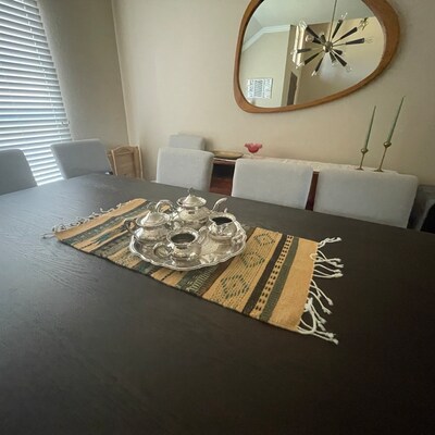 Zapotec Southwest Wool Table Runner / Wall Tapestry Measuring 48 X 16 ...
