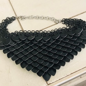 Amphitrite's Armor, Mermaid or Dragon Scale Mail Bra Harness Bikini ...