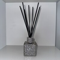 Crushed Diamond Reed Diffuser Bottle, Small 50ml Empty Reed Diffuser ...