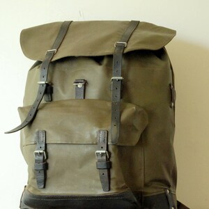 Italian Army Backpack Rucksack Vintage Manbag Italian Alpini Mountain ...