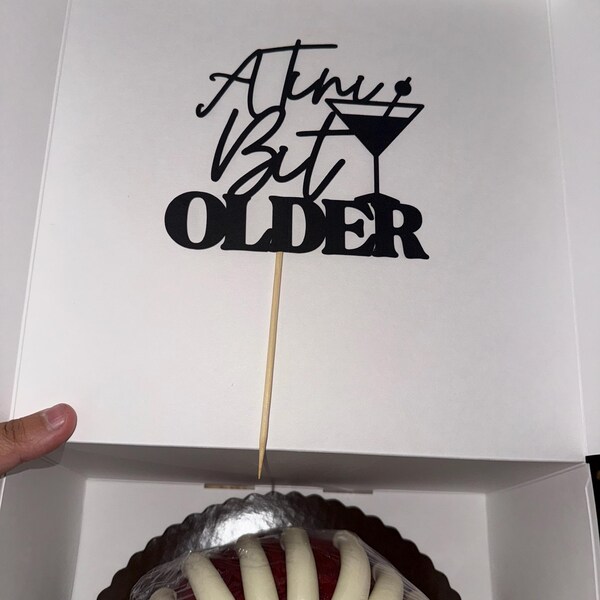 A Tini Bit Older SVG: Cake Topper, Decals, Cricut (digital Download) - Etsy
