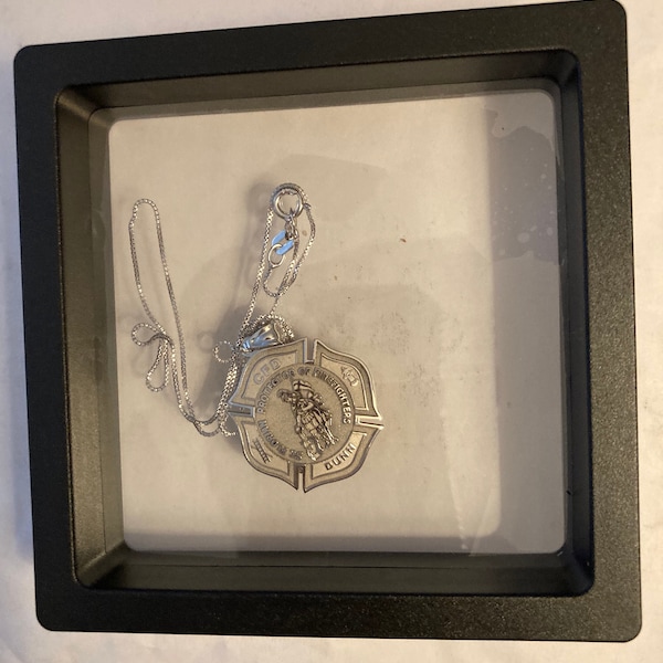 Saint Florian Necklace • Saint Florian • Saint Florian Firefighter ...