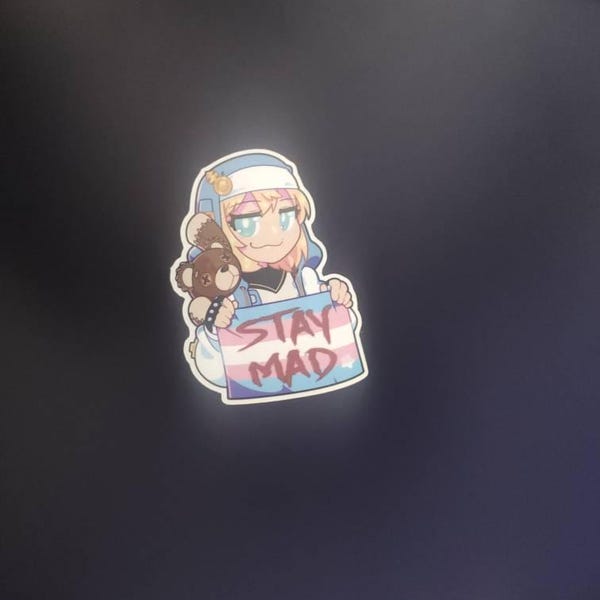 Pride Bridget GUILTY GEAR STRIVE Stickers - Etsy