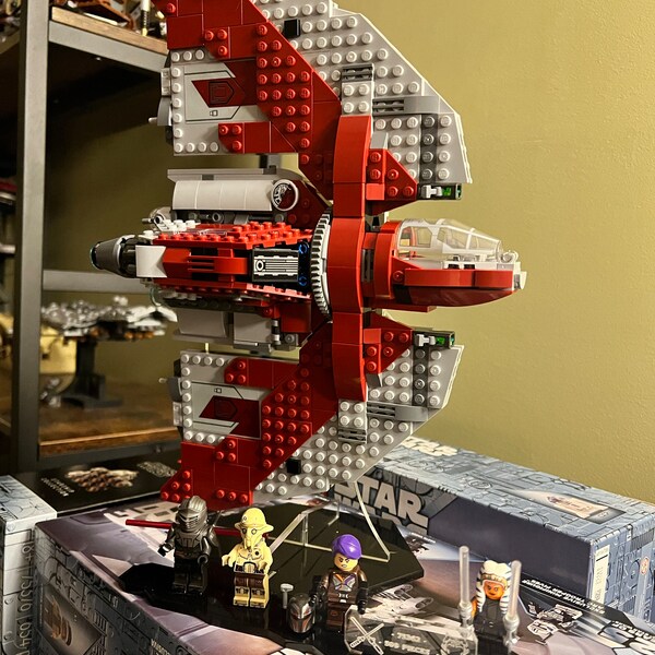 Acrylic Display Stand for Lego® Ahsoka Tano's T-6 Jedi Shuttle 75362 - Etsy