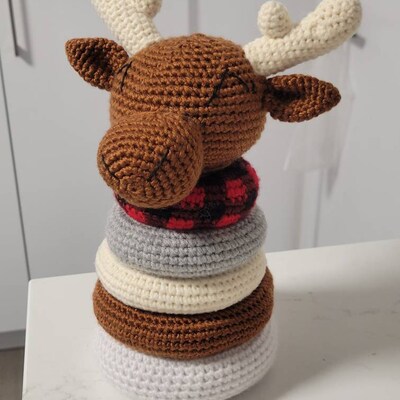 PDF Pattern: Little Deer Stacking Ring Crochet Toy - Etsy