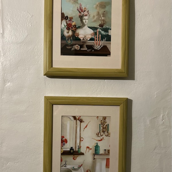 Divers. Art Print. Janet Hill Studio - Etsy