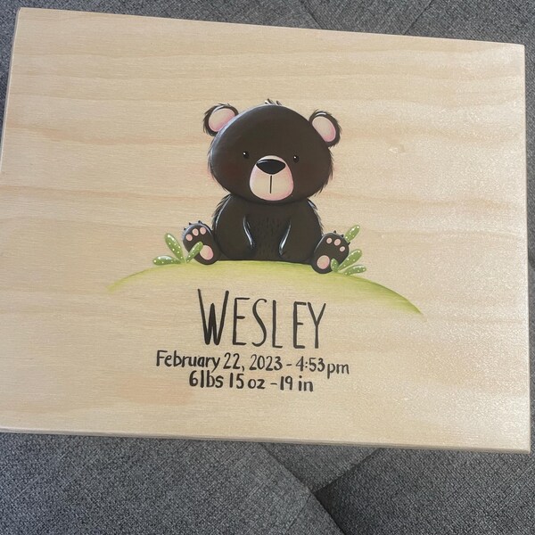 Box “my First Curl” “tooth Fairy”, Fox - Etsy