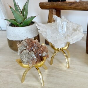 Modern Brass Crystal Tower Display Stand Luxury Gold - Etsy