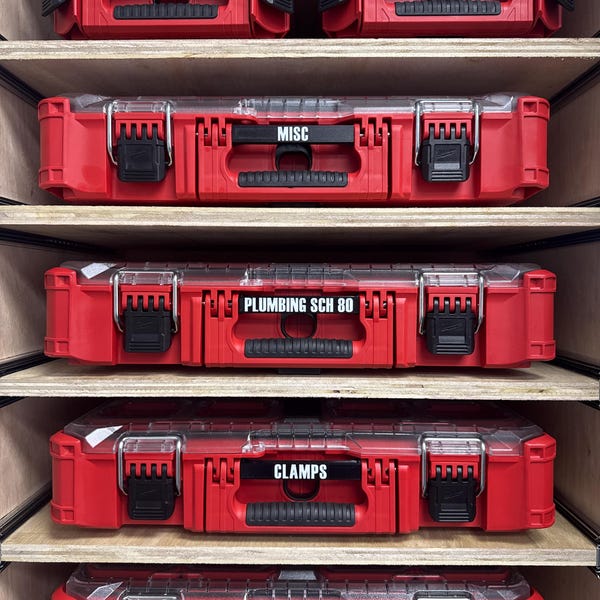 Milwaukee Packout Low Profile Compact Organizer- Labels - Etsy