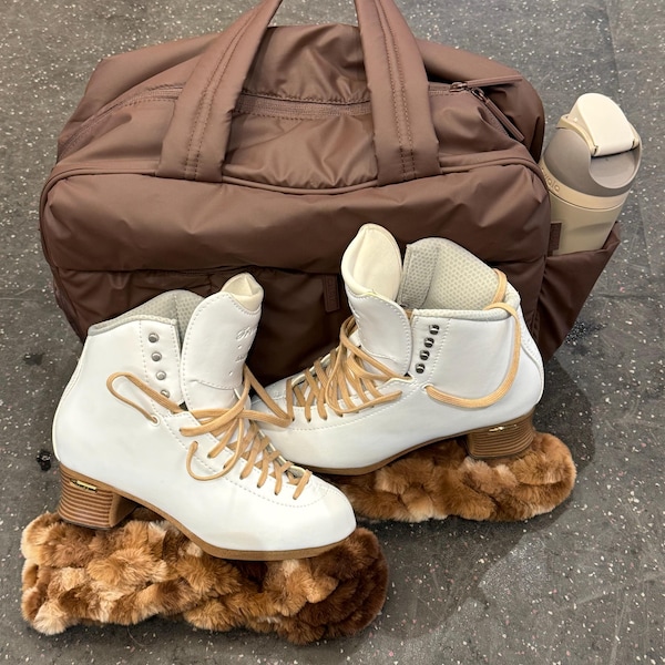 Figure Skating Soakers With Rhinestones| Soft Guards | Ice Skating ...