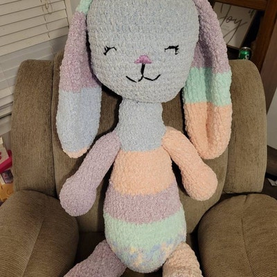 Big Bunny Pattern, Crochet Bunny Pattern - Etsy