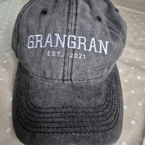 Custom Bride Squad Baseball Cap Personalised Embroidered Hat, Sorority ...