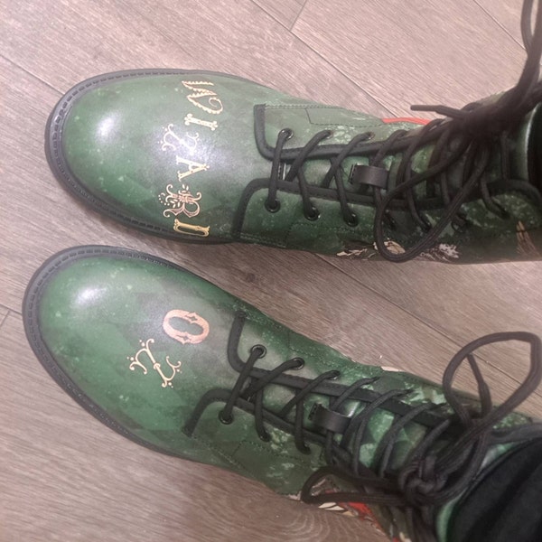 Combat Boots - the Wizard of Oz Gifts #102 Green | Women's Hipster ...