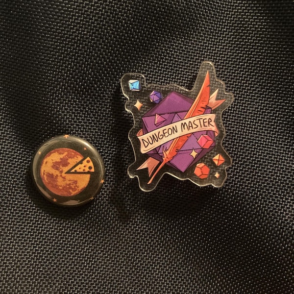 Dnd Class Pin - Acrylic | 14 Classes | Perfect Gift for Party Members ...