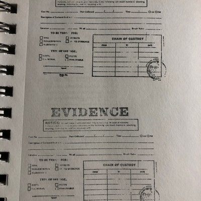 Evidence Label Rubber Stamp, Police Stamp, Top Secret Stamp, Mixed ...