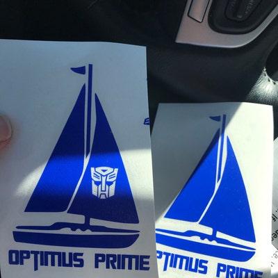 Sail Boat Vinyl Decal Sticker - Etsy