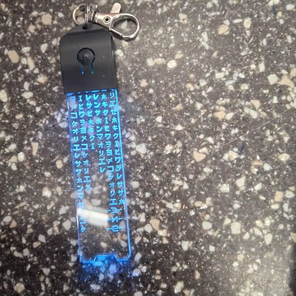 Futuristic Cyber LED Keychain | Different Designs - Circuit Board ...
